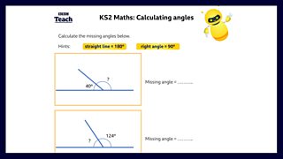 KS2 Maths teaching resources: Measuring angles - Part 2 - BBC Bitesize