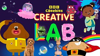 CBeebies Creative Lab Art Game - CBeebies