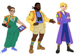 Earth Squad, Go! - KS2 Science game - Habitats, food chain, ecosystems ...