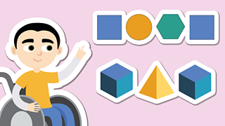 Recognise and describe 3D shapes - Maths - Learning with BBC Bitesize ...