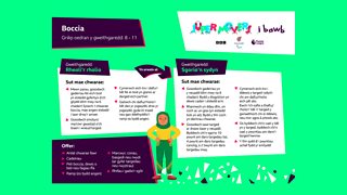 BBC Teach Super Movers i bawb: Sut i chwarae boccia (8-11 oed) - Addysg Gorfforol Cynradd - Cam ...