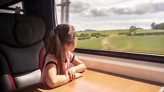 Sensory stories: Let's go out on a train ride - BBC Bitesize