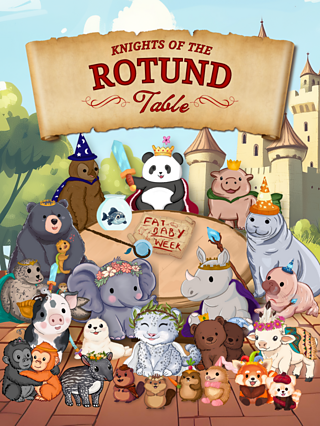 The Knights of the Rotund Table: ‘It’s just cute and funny’ - BBC Bitesize