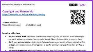Copyright and ownership – an introduction and overview for KS2 (7-11 ...