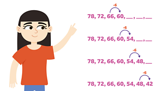 Using number sequences - BBC Bitesize