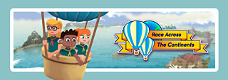 Race Across the Continents - KS2 Geography game - BBC Bitesize