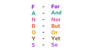 What are coordinating conjunctions? - KS2 English - BBC Bitesize