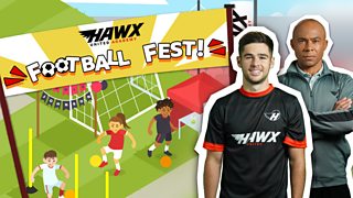 Play the HAWX Academy Football Fest game on the CBBC website - CBBC