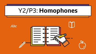 What are homophones? - BBC Bitesize