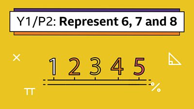 Representing 6, 7 and 8 - Maths - Learning with BBC Bitesize - BBC Bitesize