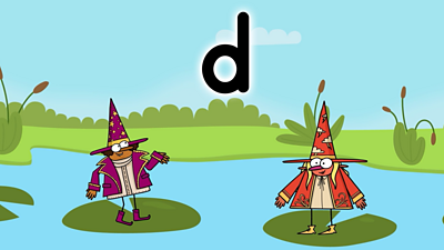 The d sound | phonics | d words - BBC Bitesize