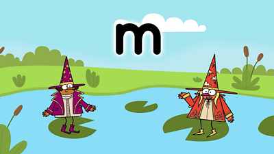 The m sound | phonics | m words - BBC Bitesize