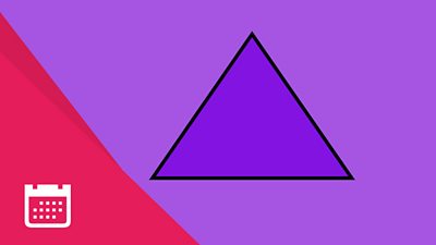 Shapes with 3 sides- Maths - Learning with BBC Bitesize - BBC Bitesize
