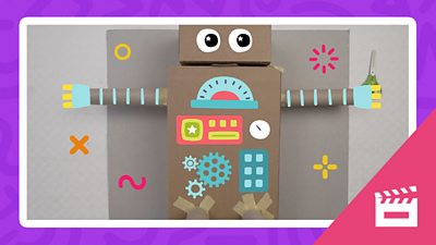 How to make an upcycled robot - EYFS - Reception - BBC Bitesize