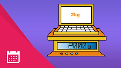 Measure mass in kilograms - Maths - Learning with BBC Bitesize - BBC ...