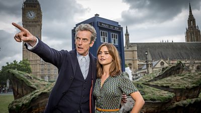 TARDIS crash lands on London’s iconic Parliament Square ahead of Doctor ...