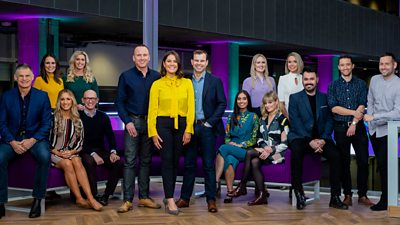 Nine lives: First picture of the team behind BBC Scotland’s new ...