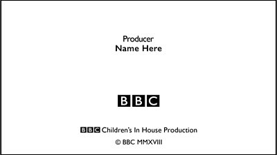 Credits and branding - Production and Delivery