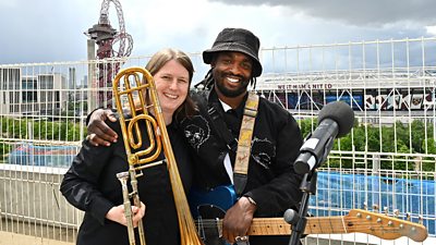 BBC celebrates topping out ceremony with first live performance at new ...