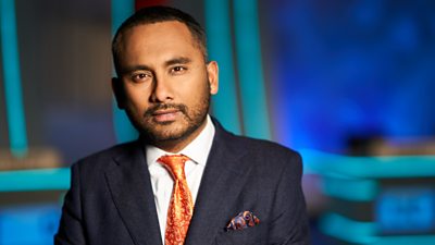 First look images of new University Challenge set and host Amol Rajan ...