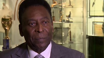 Rio 2016: Pele 'embarrassed' over Brazil's political problems - BBC Sport
