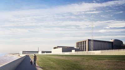 Nuclear reactor arrives at Hinkley C power station - BBC News