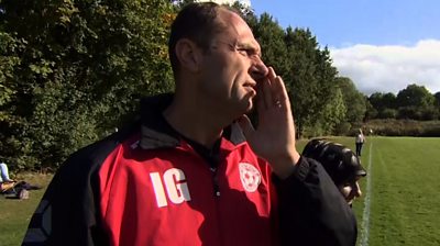 Crick Athletic Colts Ladies football team finding their feet - BBC Sport