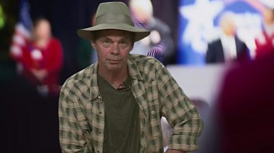 Comedian Rich Hall breaks down the US election - BBC News