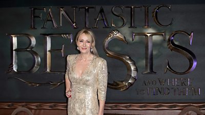 JK Rowling: 'It's all about the characters' - BBC Newsround