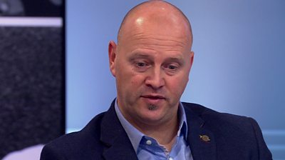 Warnock 'proud' of Andy Woodward for speaking about abuse - BBC News