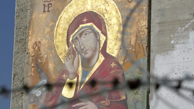 Bethlehem icons created by artists - BBC News