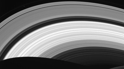 Tracking Saturn moonlet Peggy - BBC News