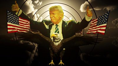 Viewpoint: The 'delicious spectacle' of President Trump - BBC News