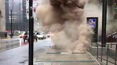 Explosion in central Toronto - BBC News