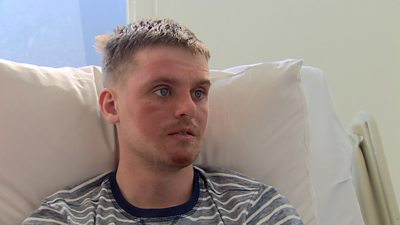 Rescued surfer Matthew Bryce: 'I was convinced I would die' - BBC News