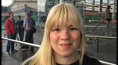 Opera singer Sioned Terry caught up in Manchester attack - BBC News