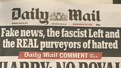 Daily Mail hits back at Guardian cartoon - BBC News