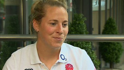 Women's Rugby World Cup: England's Amber Reed says schedule is tough ...