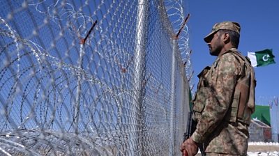 Pakistan is building a barrier on its border with Afghanistan, despite ...