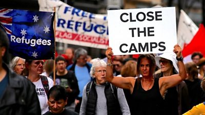 Manus Island: Inside Australia's refugee camp - BBC News