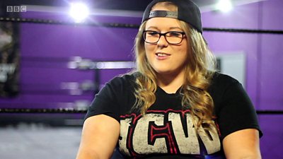 The Scottish female wrestler who is breaking the mould - BBC News
