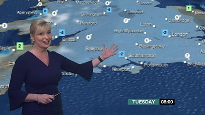 UK forecast: Lying snow, ice and freezing fog - BBC News