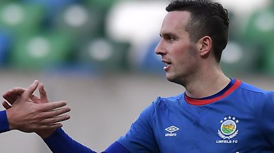 Waterworth goal sees Linfield past Newry City in Irish Cup sixth round ...
