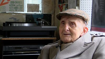 George Ginn has sold records in Brighton for 50 years - BBC News