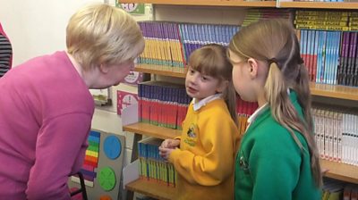 Ormsgill school children help tackle loneliness - BBC News
