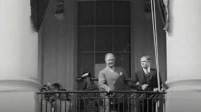 Why this 1935 footage of FDR is so unusual - BBC News