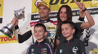 Family joy at Turkington title triumph - BBC Sport