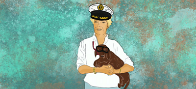 Bringing Simone Cousteau's adventures to the surface - BBC News