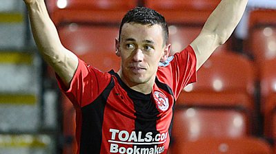 Heatley heads Crues into Shield final - BBC Sport