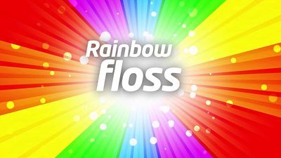 Watch these kids doing the rainbow floss. - BBC Newsround